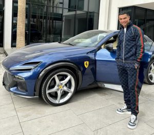 Here's Cristiano Ronaldo's Car Collection Including Ferrari & Bugatti